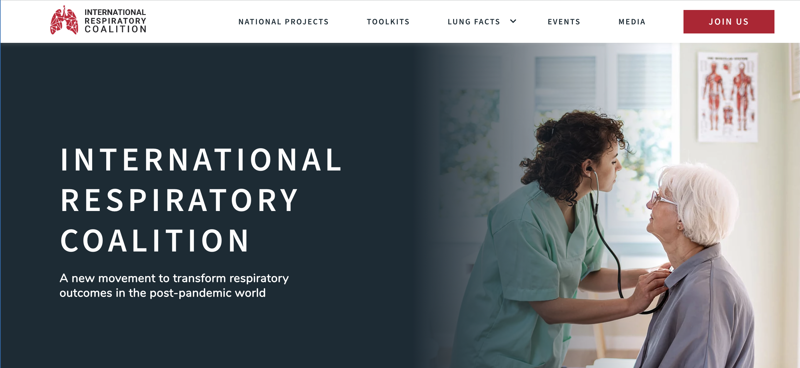 The International Respiratory Coalition (IRC) launches it official ...