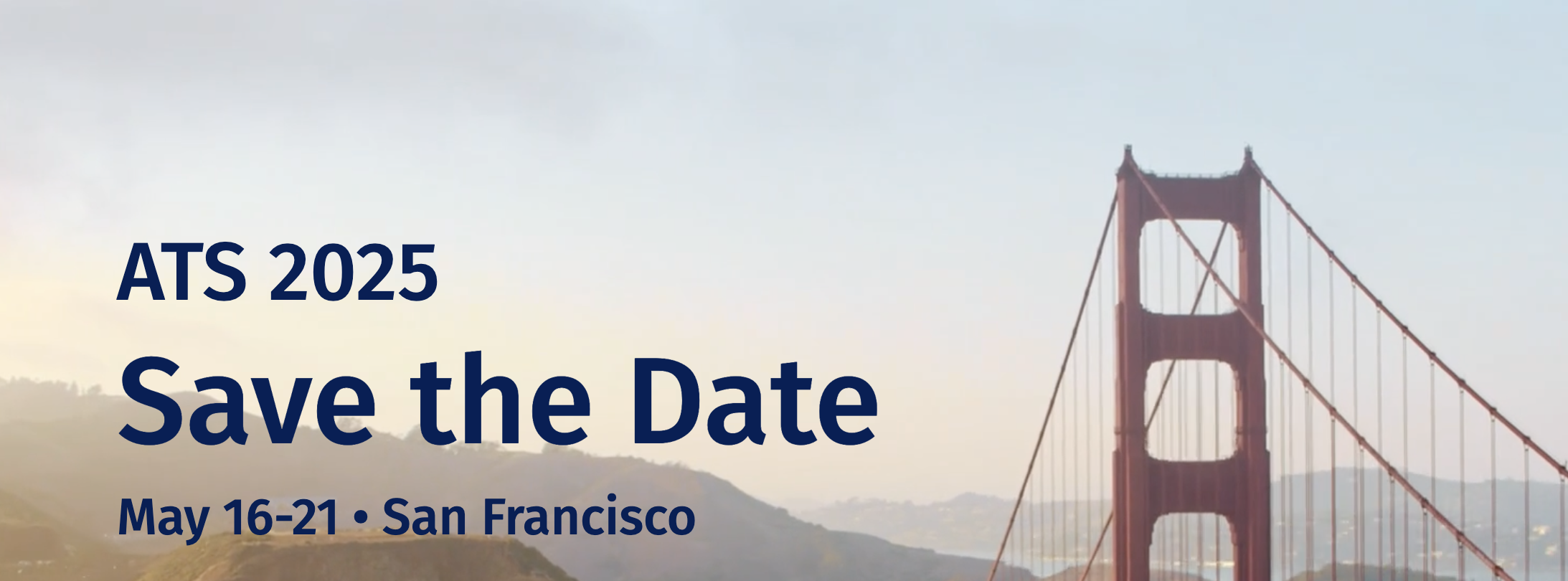 The American Thoracic Society (ATS) International Conference, May 18-21 ...